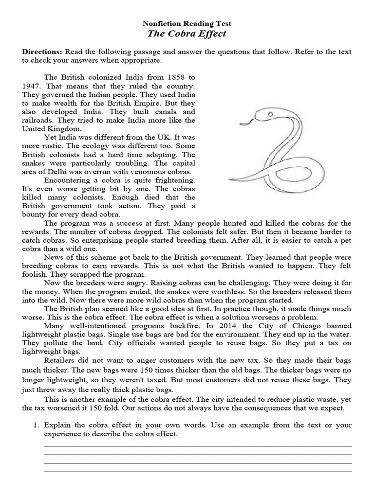 Nonfiction Reading Test | PDF | Korea | North Korea