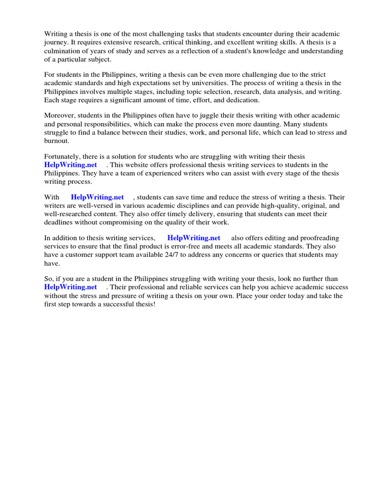 Term Paper Example Philippines | PDF | Tagalog Language | Thesis