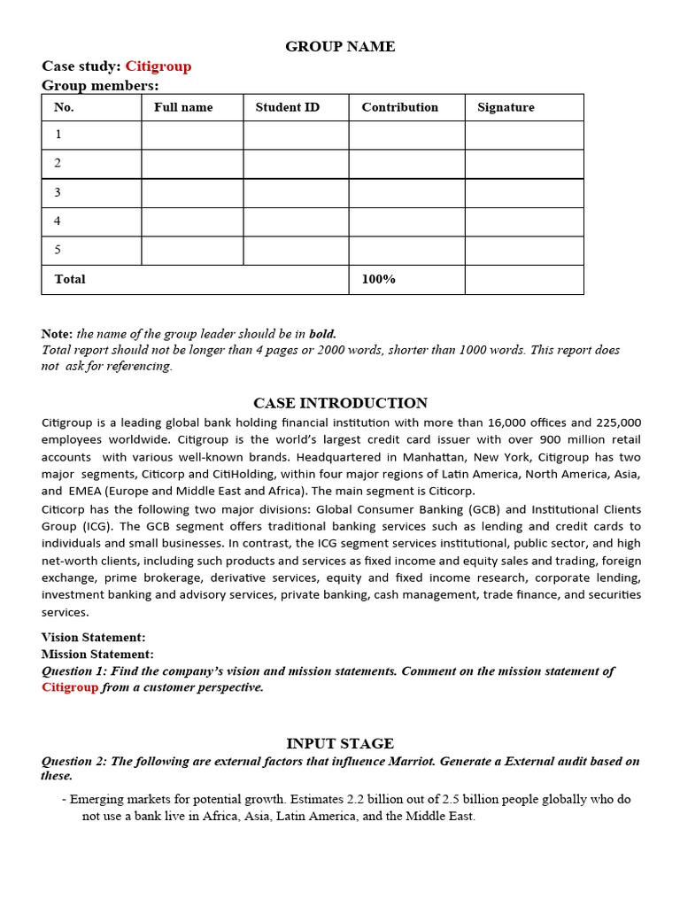 C3-Citigroup | PDF | Citigroup | Banks