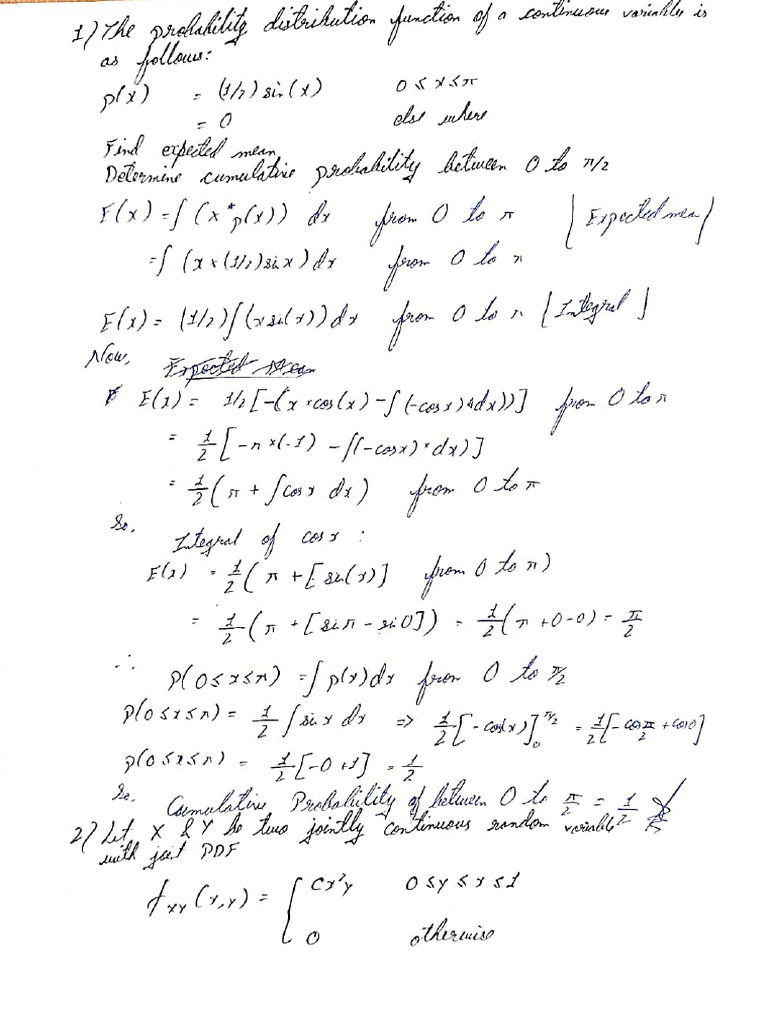 PS Assignment 2 | PDF