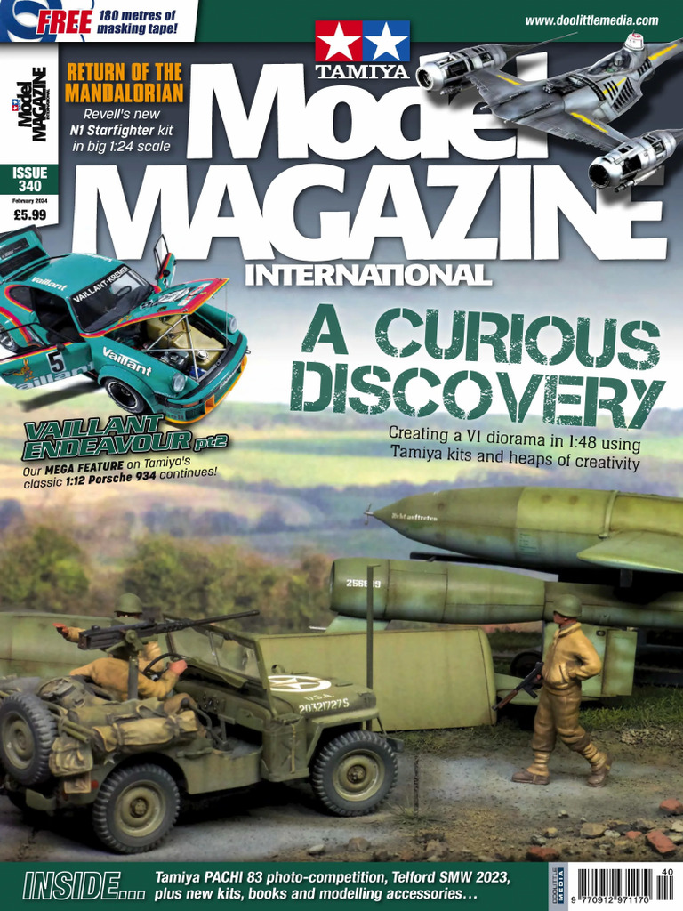 Tamiya Model Magazine - Issue 340 - February 2024 | PDF
