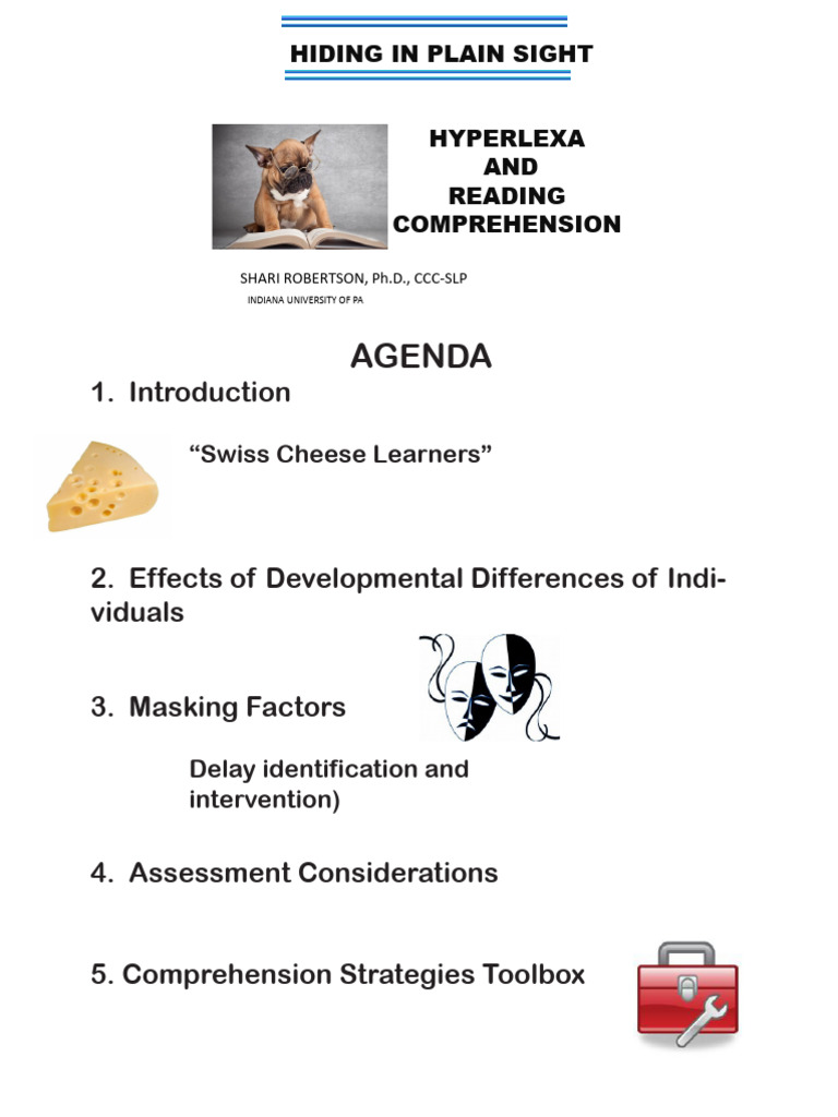 Hyperlexia and Reading Comprehension | PDF | Reading Comprehension ...