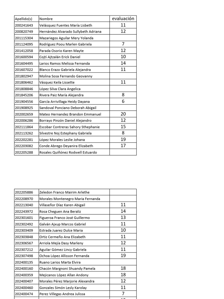 Seccion B Primer Parcial | PDF