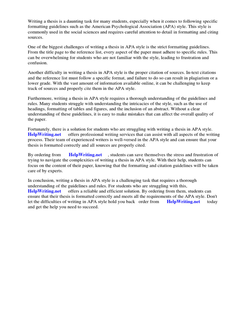 Samples of Term Papers in Apa Styles | PDF | Apa Style | Writing