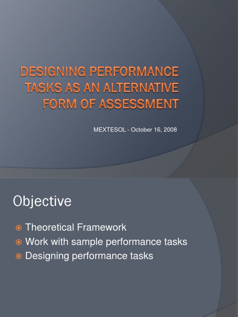Performance Tasks | PDF | Educational Assessment | Learning