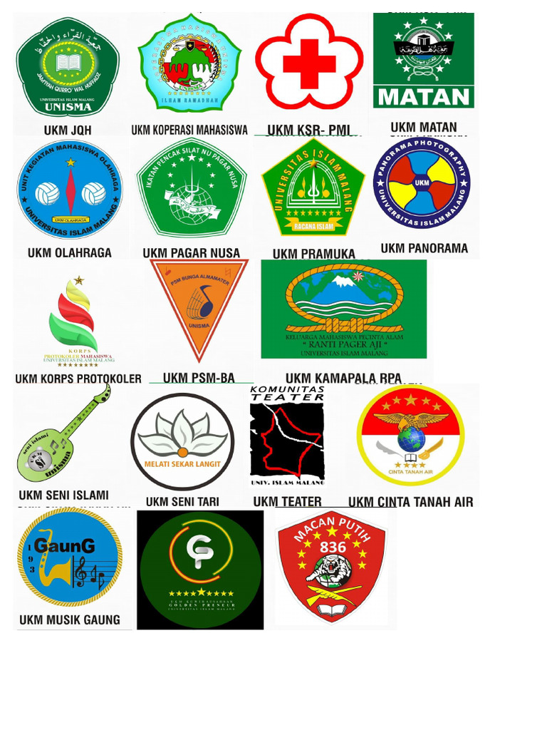 Logo UKM unisma malang | PDF