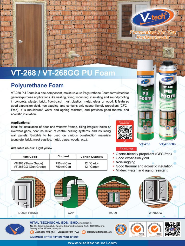 VT-268-PU-Foam | PDF