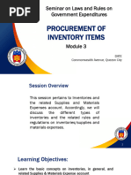 Annex A.5 Inventory Transfer Report | PDF