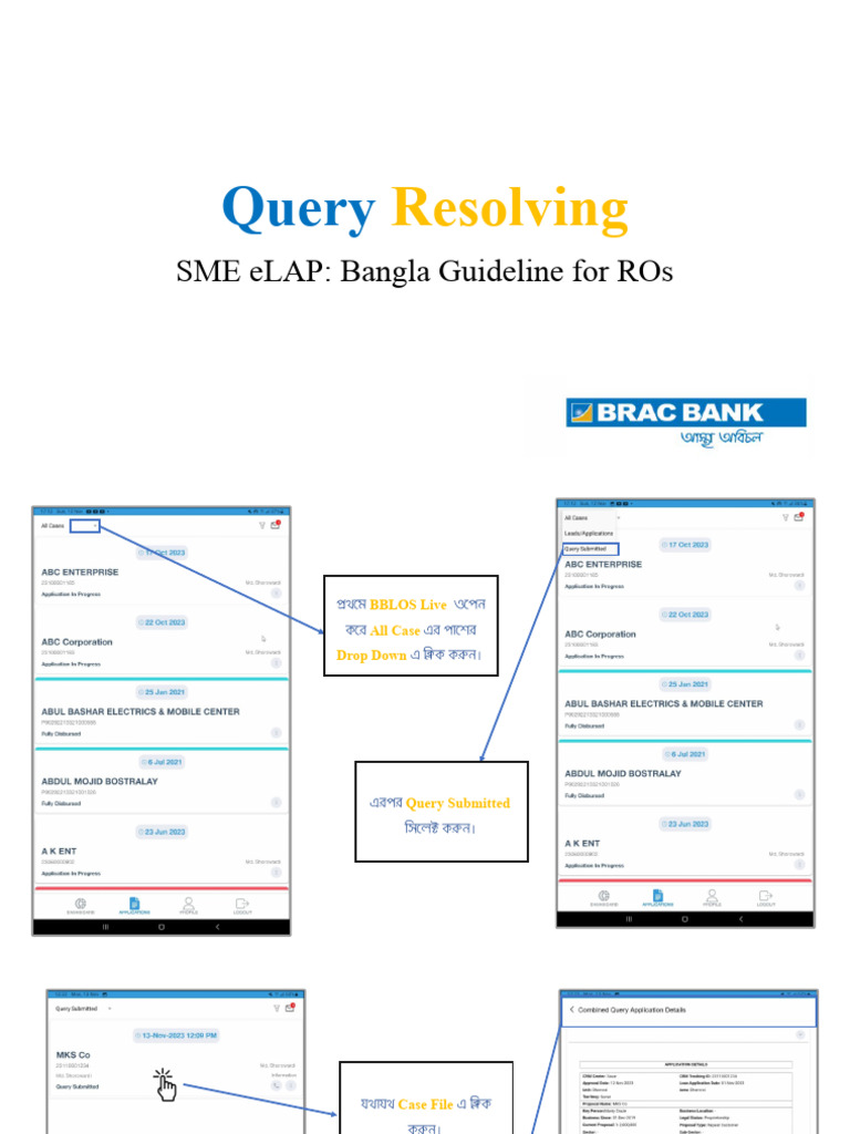 Query Solving Manual For Business | PDF