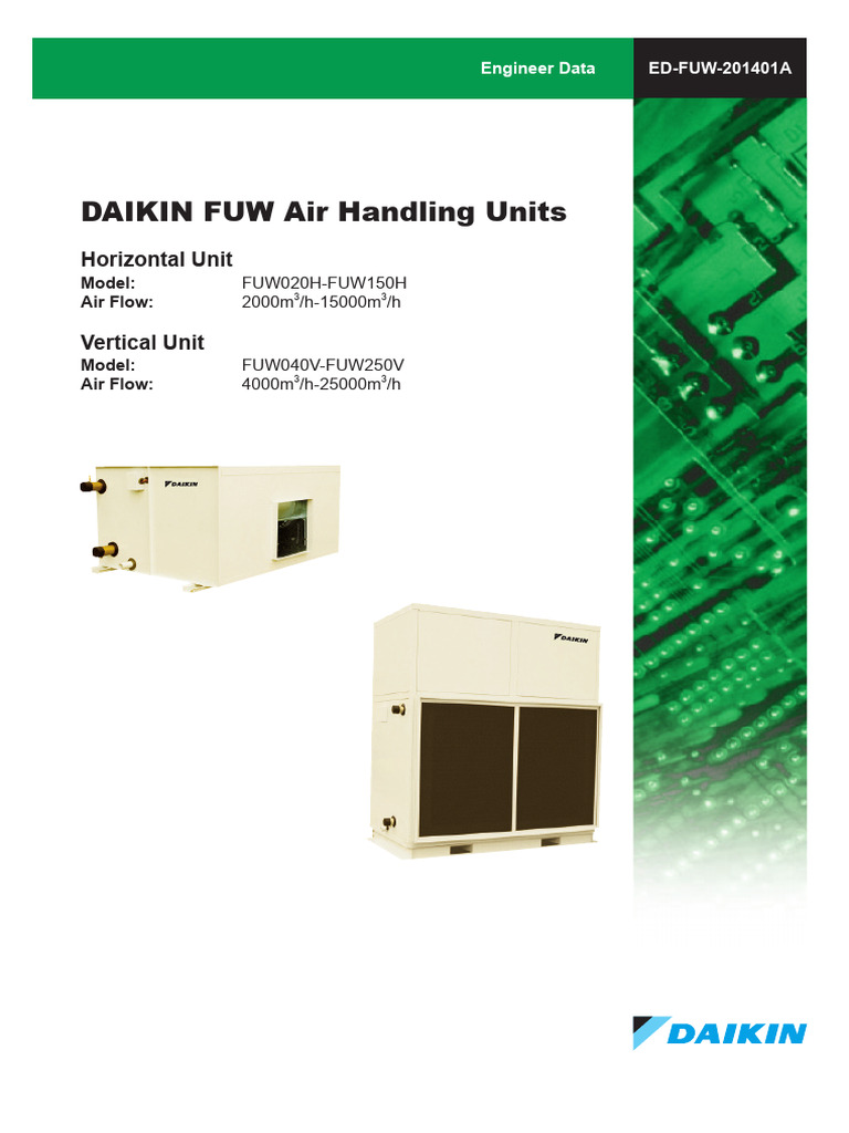 Air Handling Units for Engineers | PDF | Heat Exchanger | Temperature