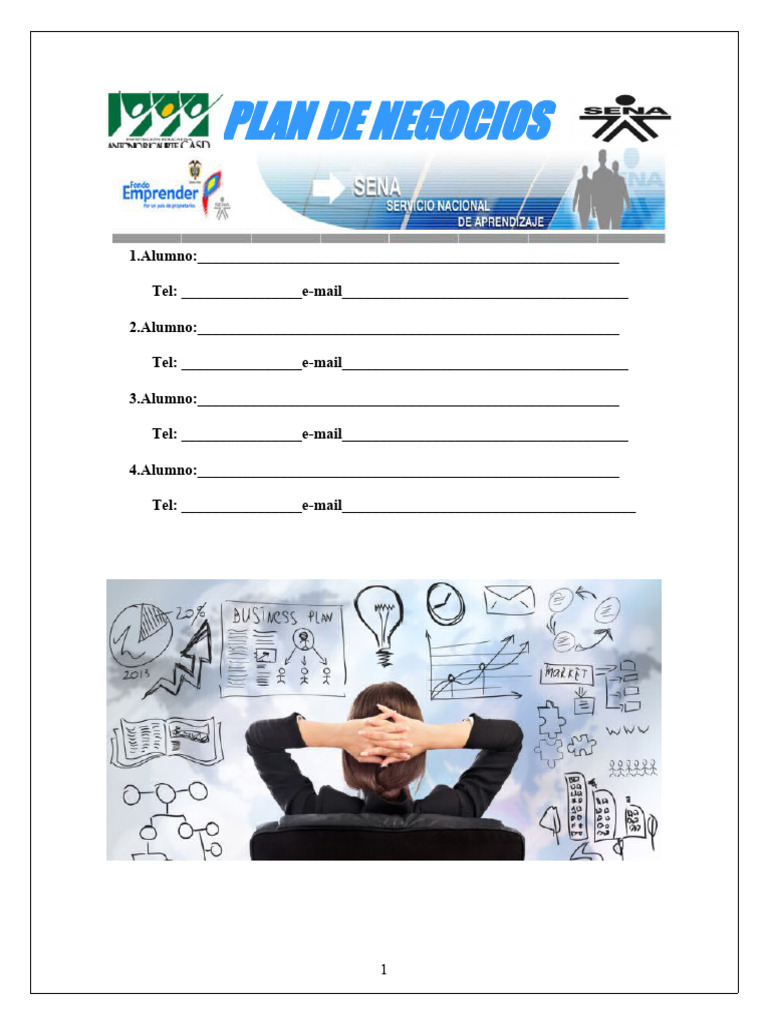 Plan de Negocios Guia Completa | PDF | Mercado (economía) | Marketing