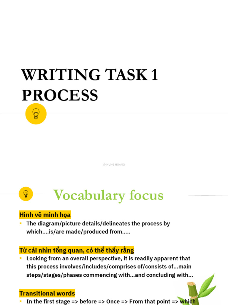 Writing Task 1 Process: at Hung Hoang | Download Free PDF | Chocolate ...