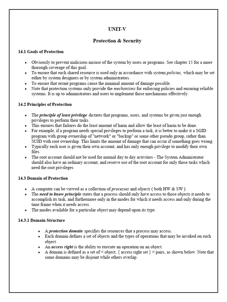 Os Modified Unit-5 | PDF | Cryptography | Key (Cryptography)