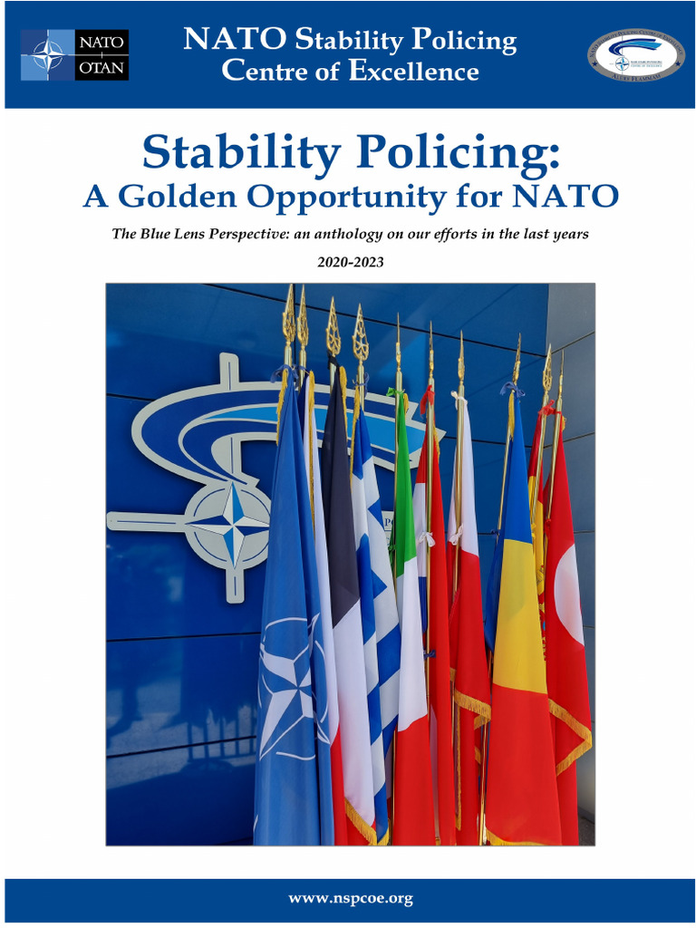 Book Stability Policing A Golden Opportunity For NATO | PDF | Peacekeeping | Nato