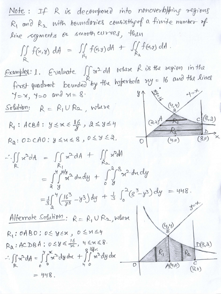 Double Integral - 3 | PDF