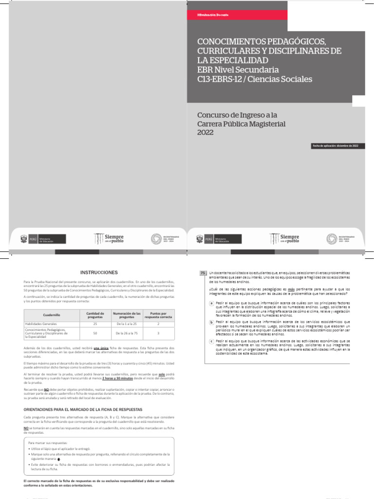 C13 Ebrs 12 Secundaria CCSS F2 | PDF | Cambio climático | Los bosques
