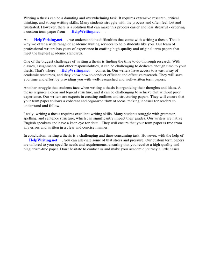 Free Sample Term Paper Download | PDF | Life Cycle Assessment | Apa Style