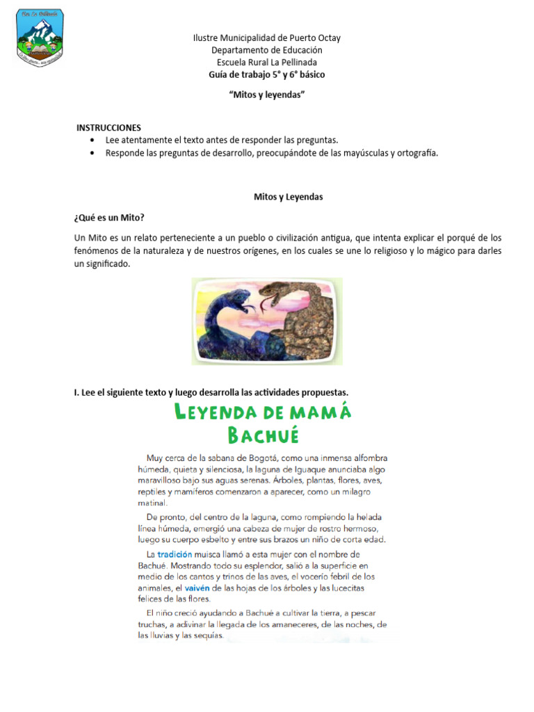 Guia Mitos y Leyendas 21.03 | PDF