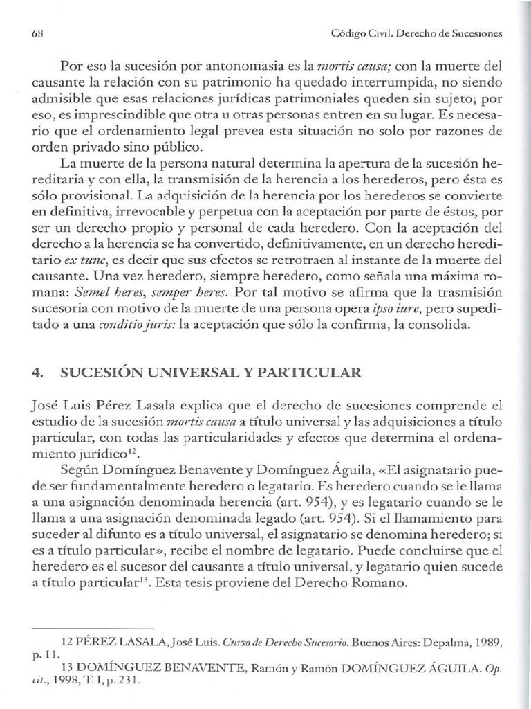 Lec 11 Sucesion Universal | PDF | Herencia | Propiedad