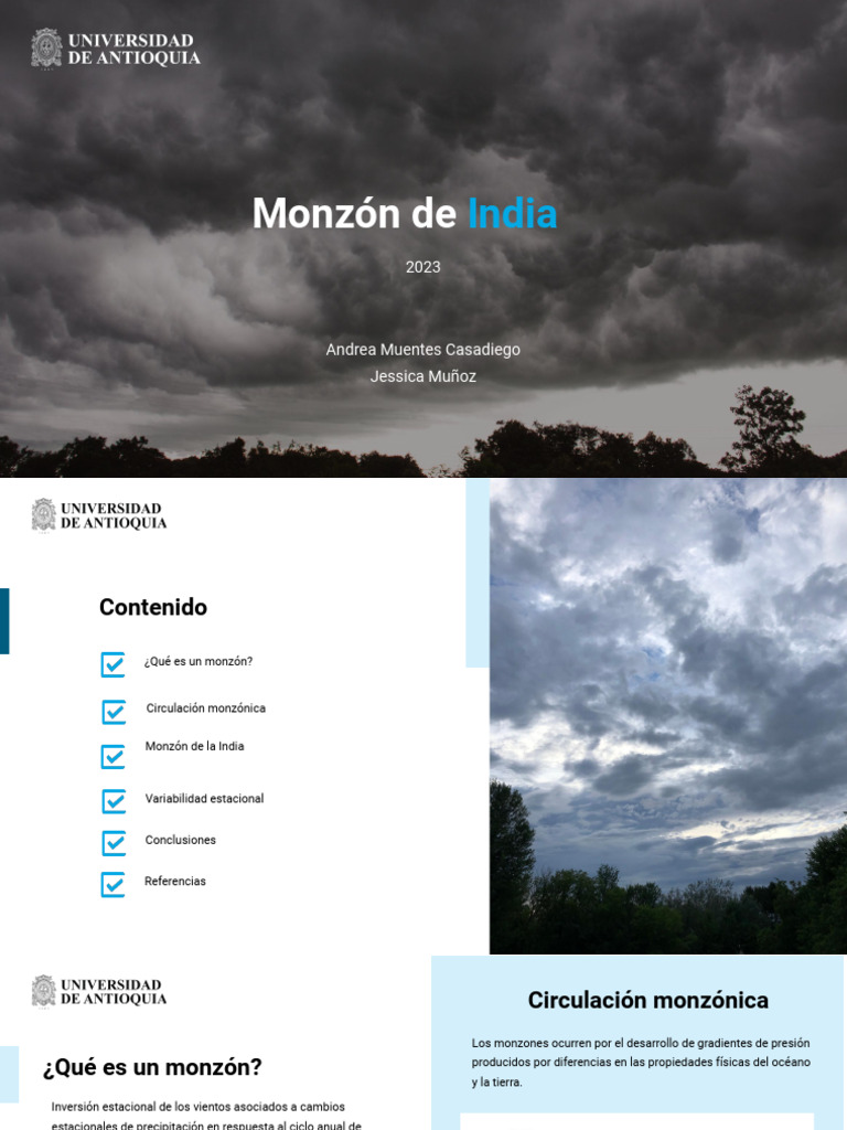 Monzón de La India 2023 | PDF | Monzón | Precipitación