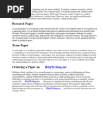 Research Articles vs. Research Papers | PDF