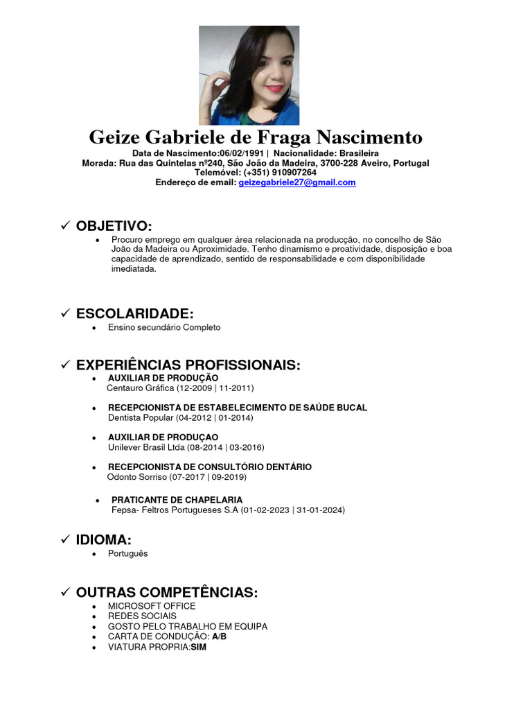 CURRICULO GEIZE CV (2) (1) .PDF Novo | PDF