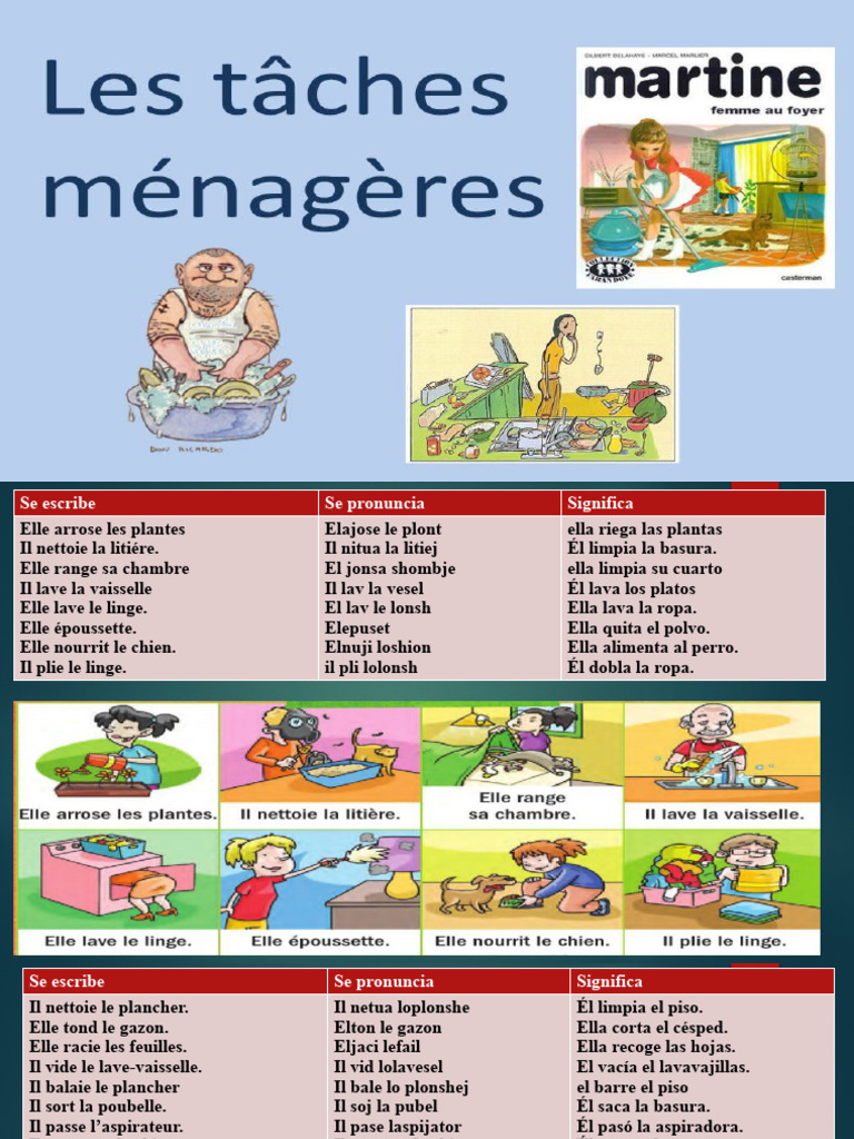 Les Taches 3.2 | PDF | Limpieza