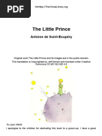 Little Prince Final Text | PDF | The Little Prince