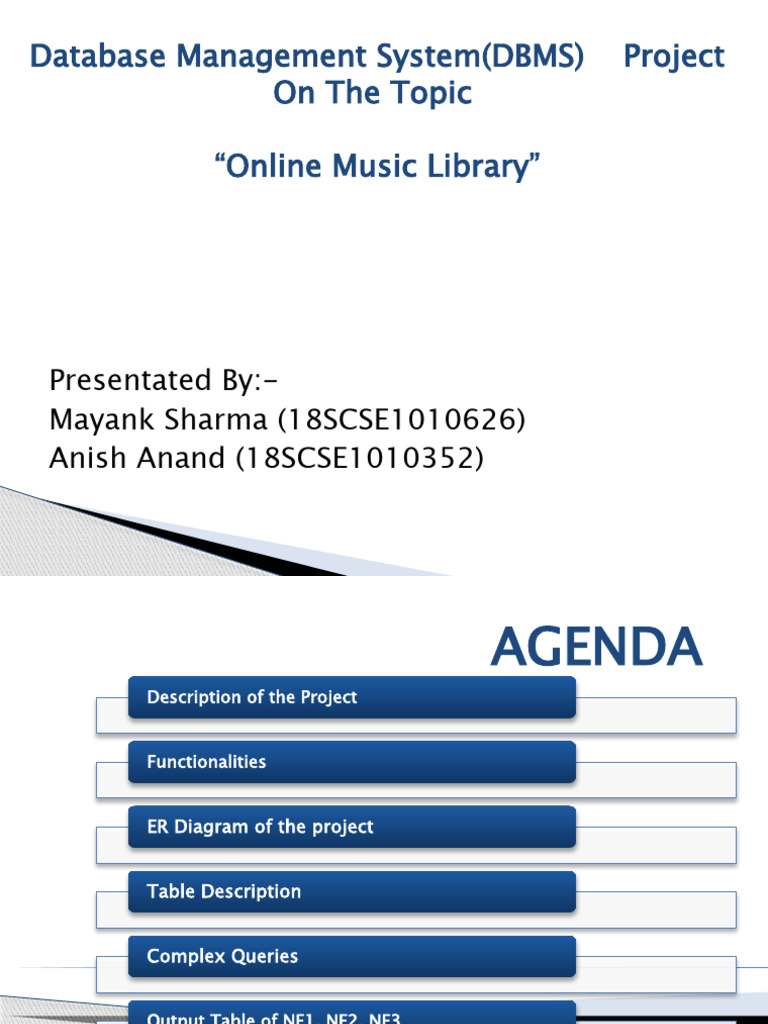 Dbms Project | PDF | Databases | Database Transaction