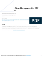 Change Employee Hire Date in SAP | PDF | Computing | Software