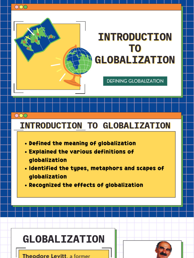 Understanding Globalization Basics | PDF | Globalization | Market ...