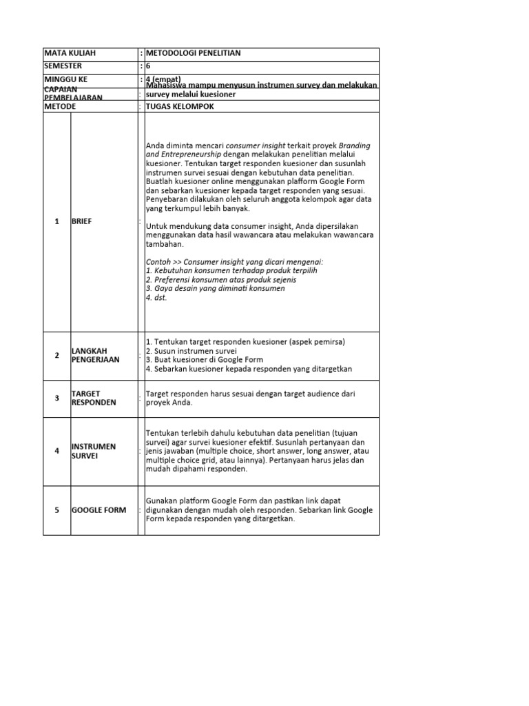 Metode Kuantitatif - Metlit Sem 6 | PDF