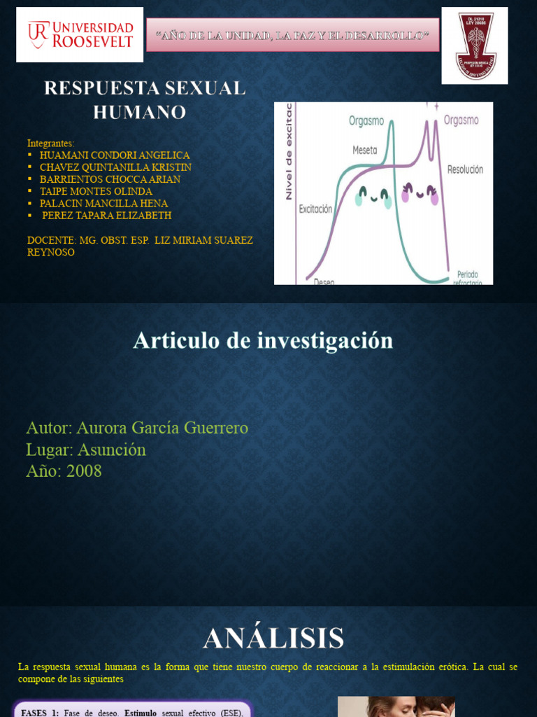 Respuesta Sexual Humana Pdf Ciencias Del Comportamiento La