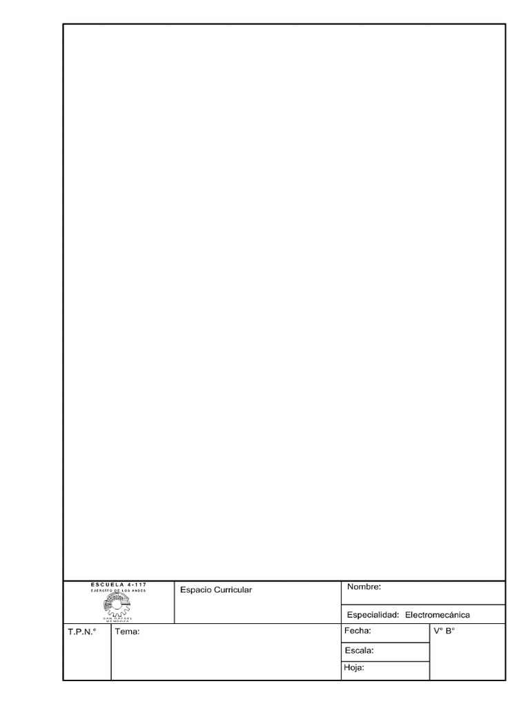 Hoja Normalizada | PDF