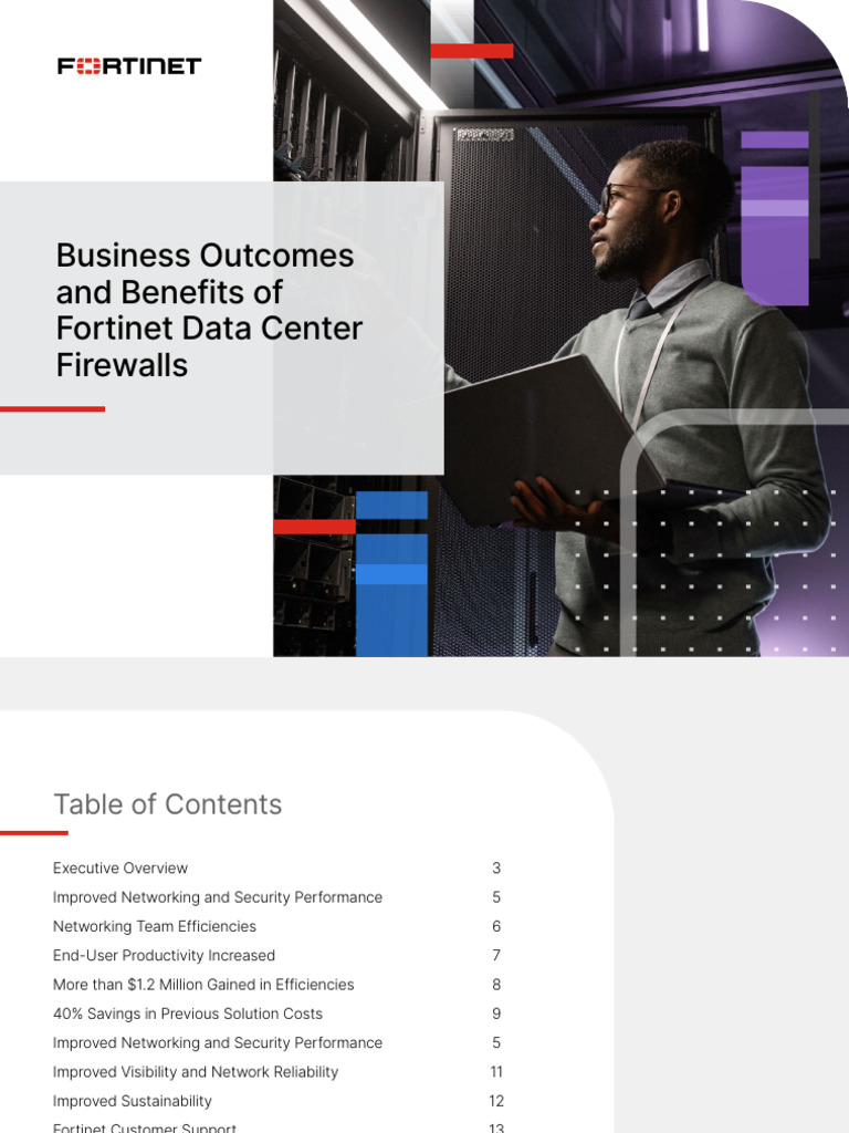 Business Outcomes and Benefits of Fortinet Data Center Firewalls | PDF | Computer Security ...