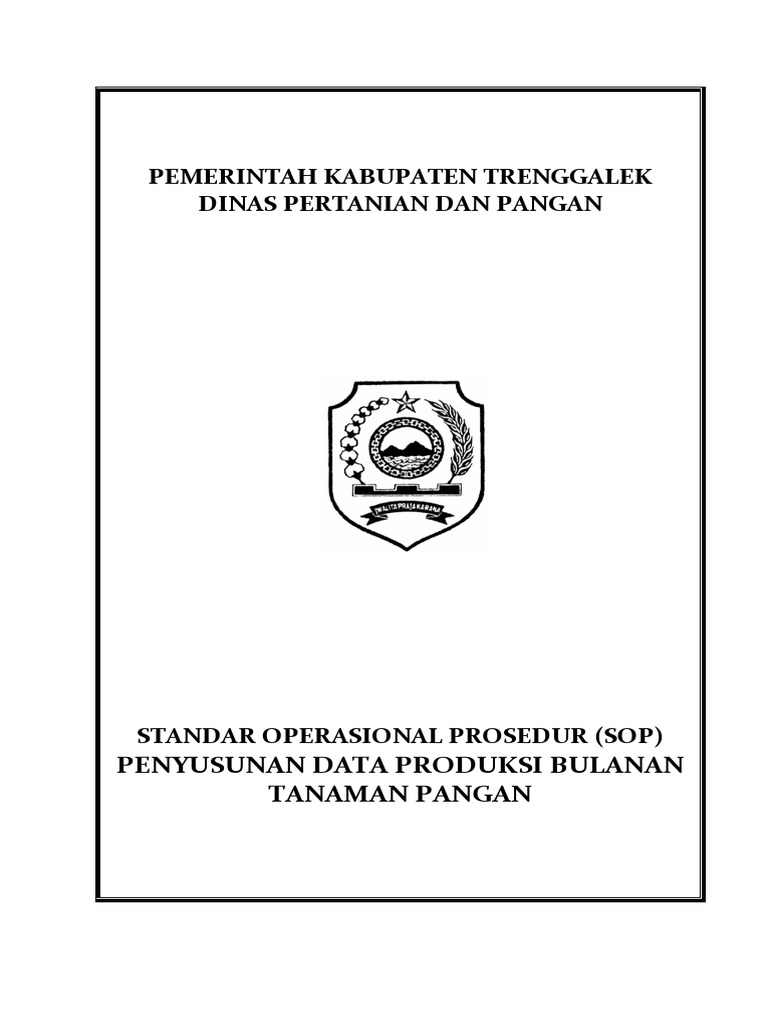 TPH 8. Sop Data Bulanan TP | PDF