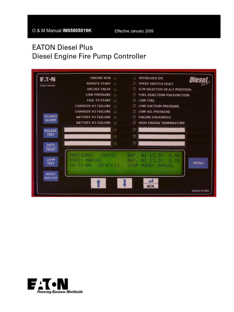 Eaton diesel plus | PDF | Battery Charger | Mains Electricity