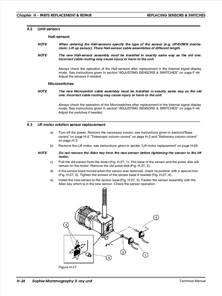 Dokumen - Tips - Planmed Sophie Part2 Servicemanual | PDF | Electrical Connector | Screw