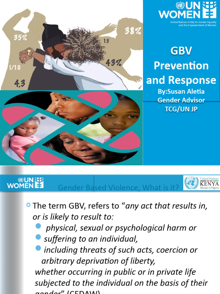 GBV Presentation | Download Free PDF | Violence Against Women | Violence