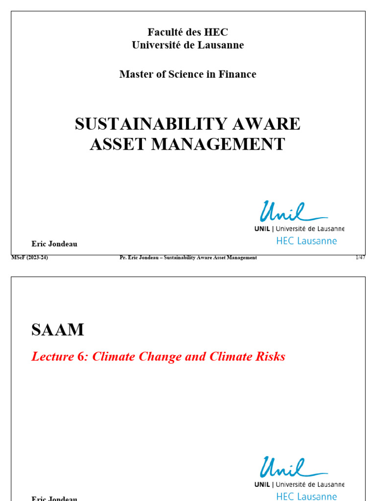Saam Slide l6 | PDF | Greenhouse Gas | Climate Change