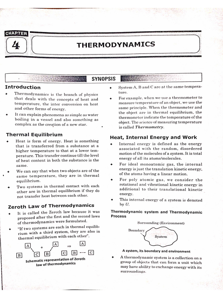 Thermodynamics CET | PDF