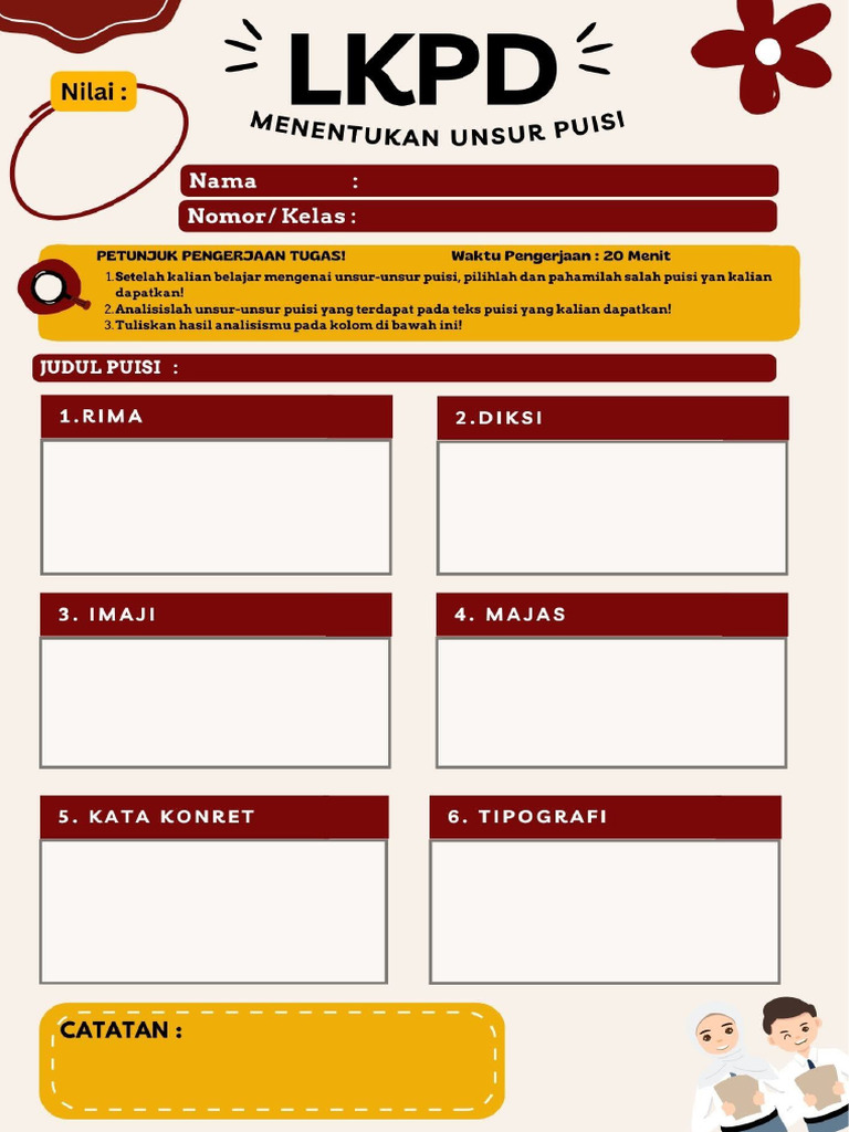 Prin LKPD Warna | PDF