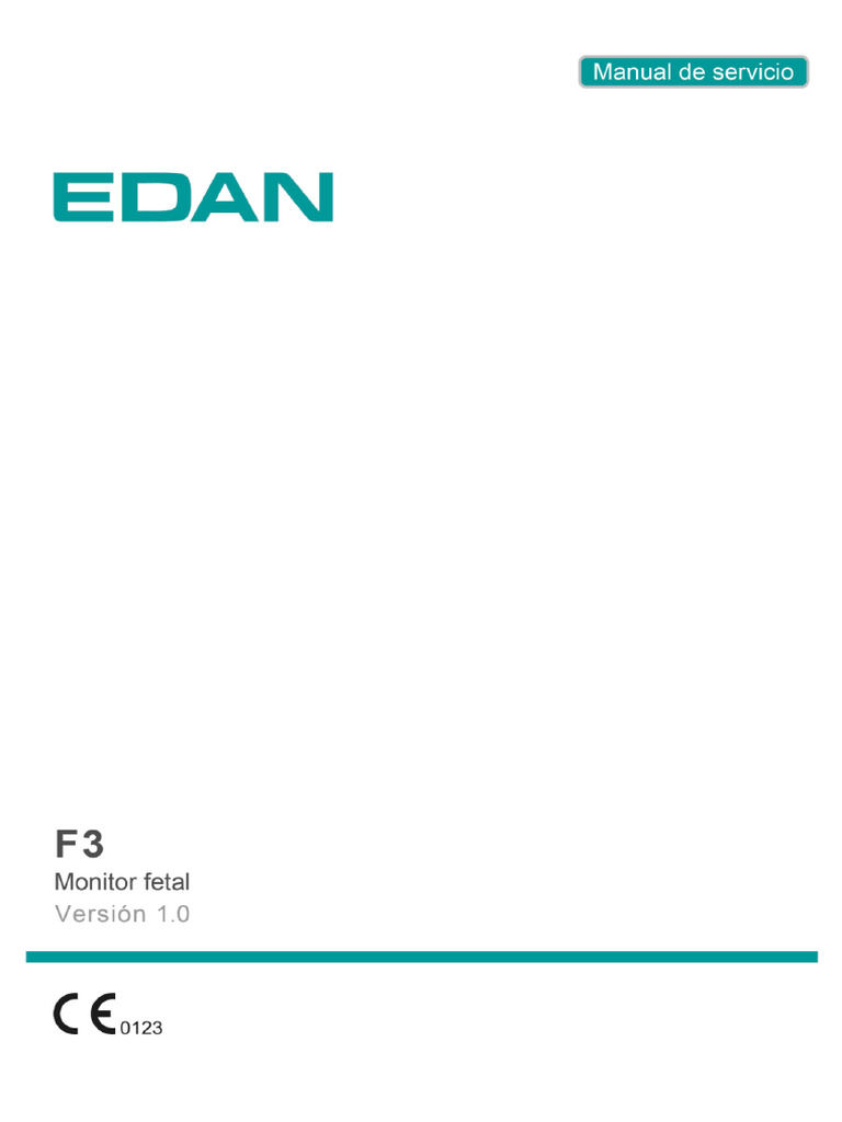 Monitor Fetal - F3 - Manual de Servicio - Versión 1.0 - Jul-10 - ILIDE - Info Platform PDF ...