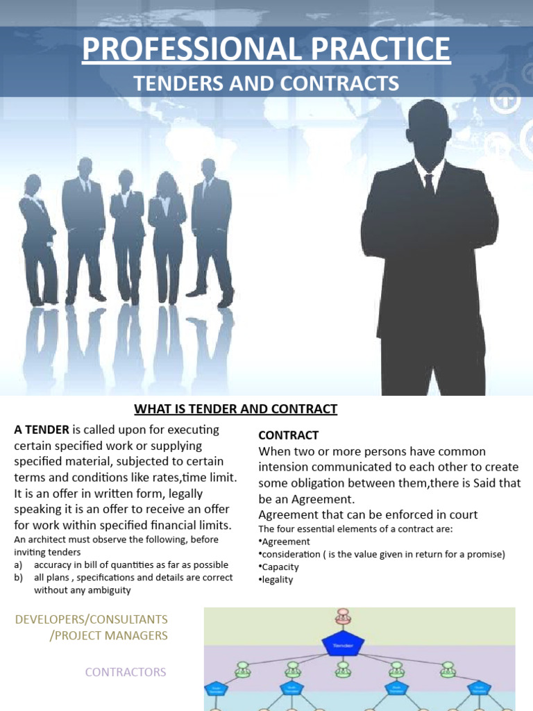 Understanding Tenders and Contracts | PDF | Business
