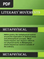 Overview of Literary Movements | PDF | English Literature | Satire