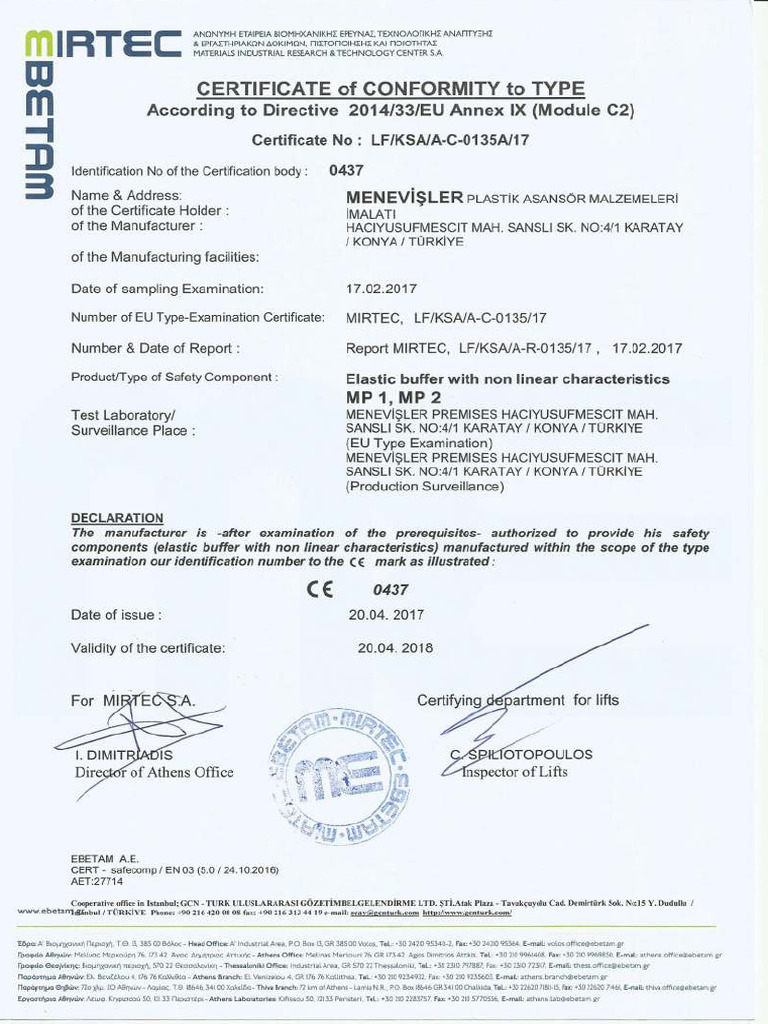 Buffer MP1 and MP2 | PDF
