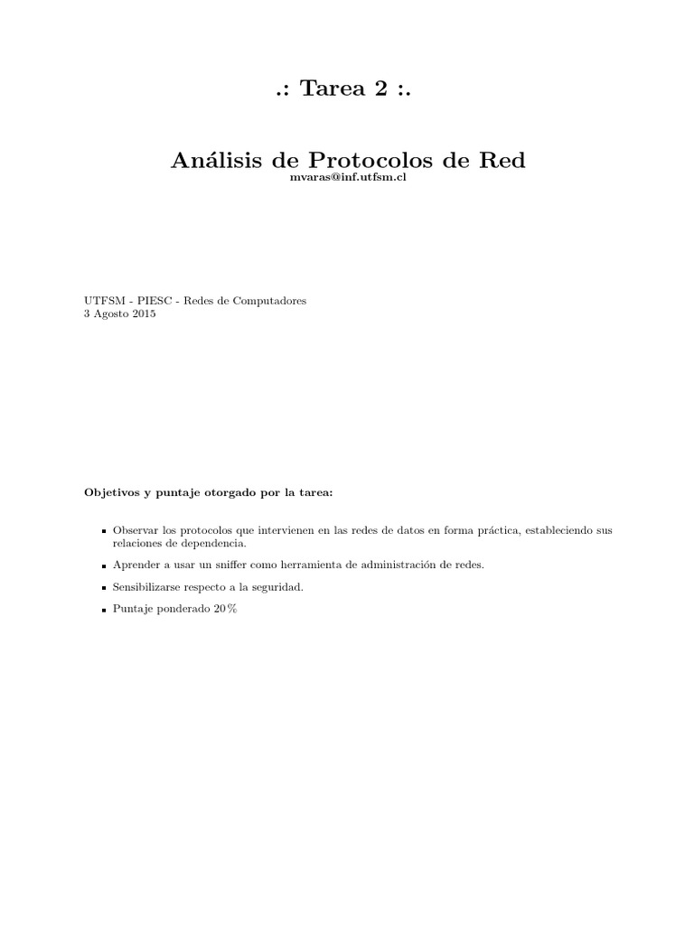 File 33aba575c4 2404 Tarea2 | PDF | Protocolo de Control de Transmisión | Internet