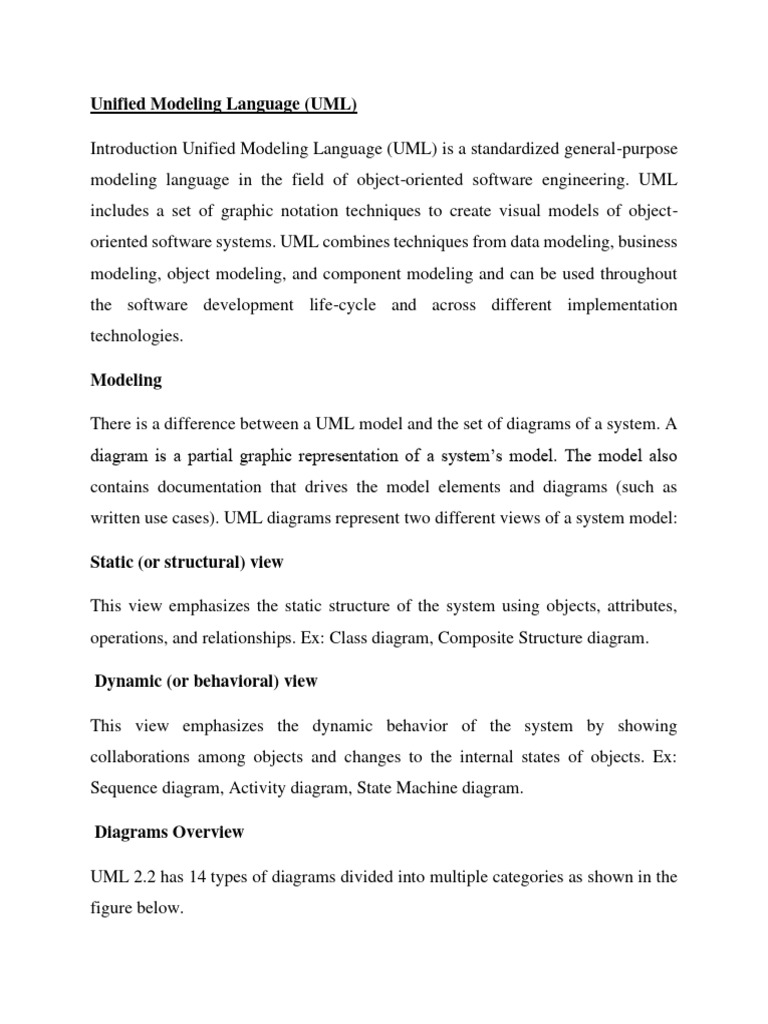 SE Module3 | PDF | Class (Computer Programming) | Unified Modeling Language