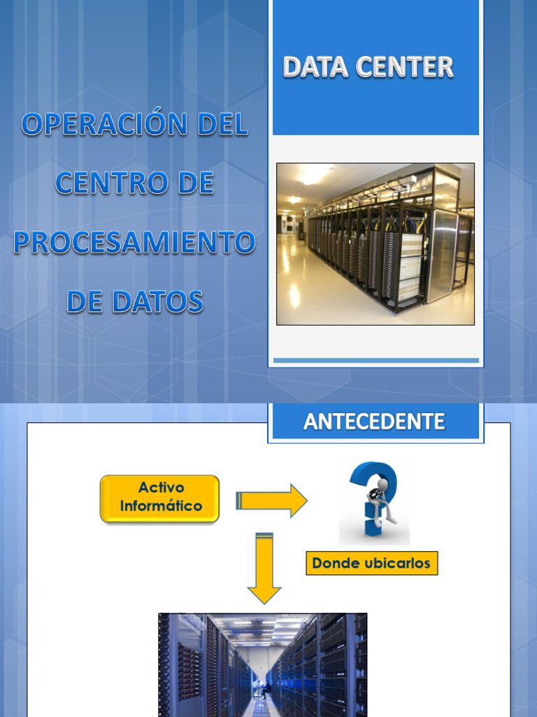 Semana 1 Operador Datacenter 11436 | PDF | Centro de datos | Ingenieria Eléctrica