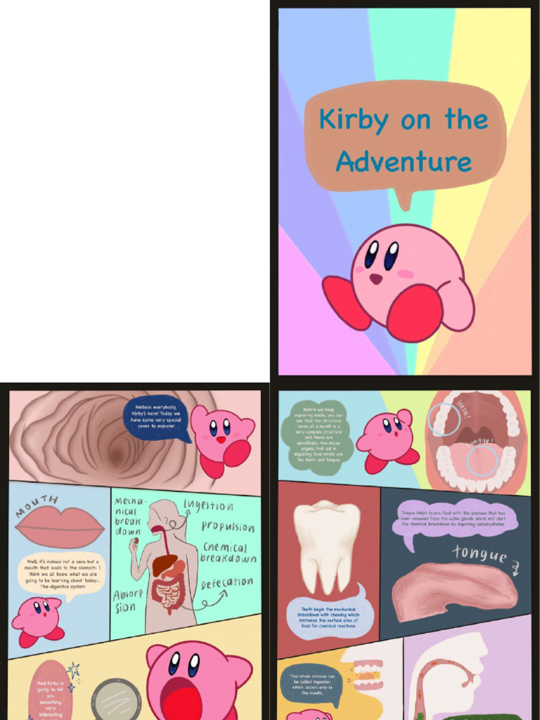 Digestive System Comic Compressed | PDF
